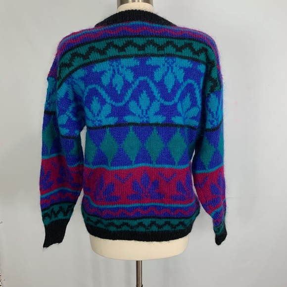 Gallagher | Sweaters | Vintage Gallagher Cosby Style Mohair Blend ...